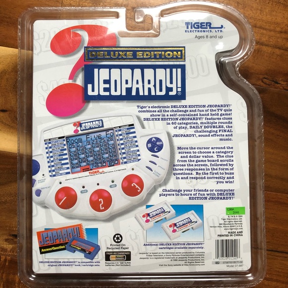 Tiger Electronics | Other | Jeopardy The Deluxe Edition Brand New ...